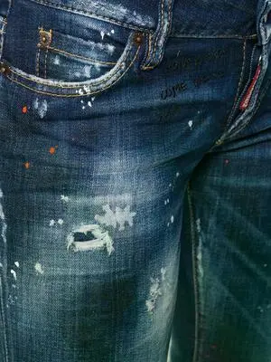 Dsquared2 Distressed Skinny Jeans