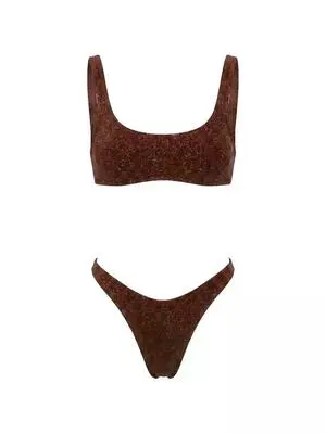 Oseree Lumière Sportini Bikini - Brown