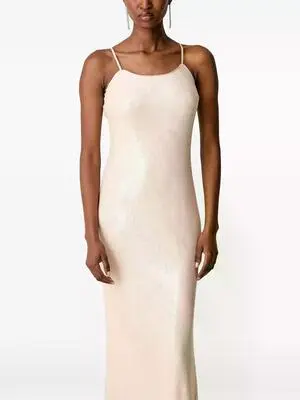 Patrizia Pepe Sequin-embellished Maxi Dress