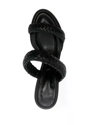ALEXANDRE BIRMAN Alessia 90 Leather Sandals