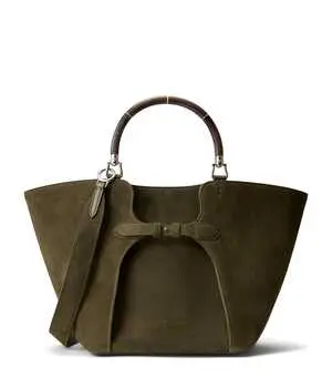 Ralph Lauren Suede Tote Bag