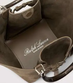 Ralph Lauren Suede Tote Bag