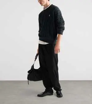 Prada Re-nylon Straight Sweatpants