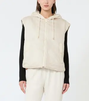 Max Mara Reversible Hooded Puffer Gilet