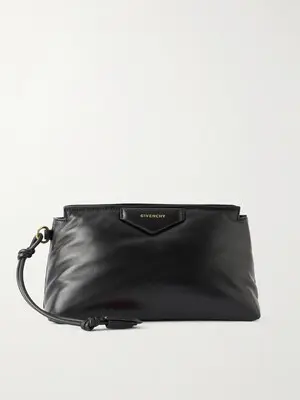 Givenchy Antigona Leather Clutch - Black