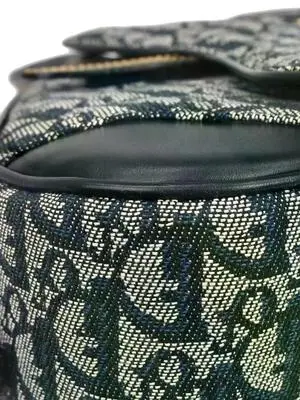 Dior 2002 Double Saddle Trotter Tote Bag