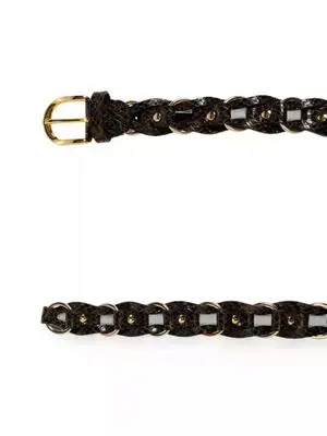 Isabel Marant Étoile Bali Braided Leather Belt