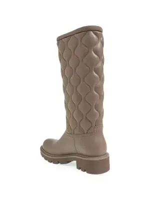 Moncler Kickstream Quilted Wellington Boots