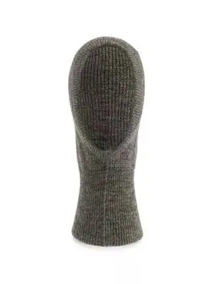 MAISON MARGIELA Four-stitch Ribbed Balaclava - Grey