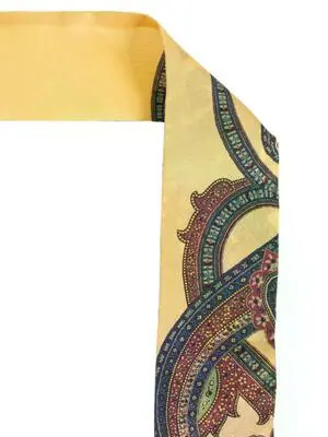 Etro Paisley-print Silk Scarf