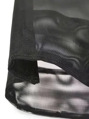 Fendi 1990-2000s Mesh Tote Bag - Black