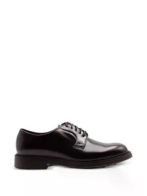 DOUCAL'S Leather Derby Shoes - Red