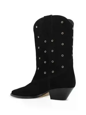 Isabel Marant Étoile Duerto Crystal-embellished Ankle Boots
