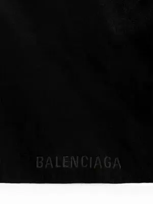Balenciaga Techwear Logo-print Wool Balaclava