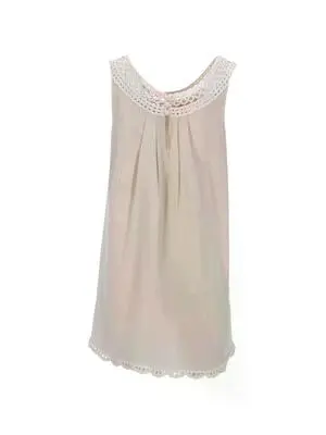 TEMPERLEY LONDON Swiss Dot Lace-strap Dress