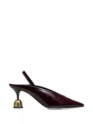 VANDA NOVAK Lucy Slingback Pumps - Red