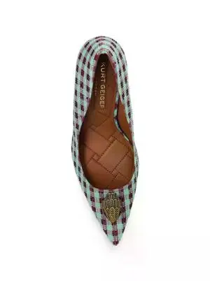 Kurt Geiger Belgravia Eagle Crystal-embellished Pumps