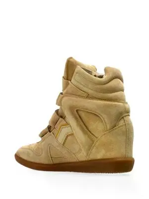 Isabel Marant Étoile Bekett Wedge Sneakers - Neutrals