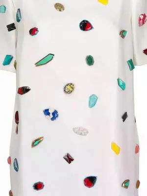 Stella McCartney Crystal-embellishment Mini Dress