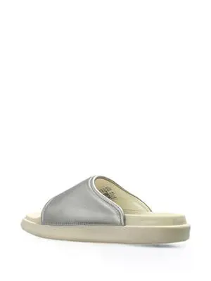 Y3 Logo-print Leather Sandals