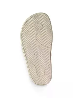 Y3 Logo-print Leather Sandals