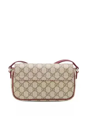 Gucci 2000-2015 Gg Supreme Ophidia Cat Pochette Crossbody Bag