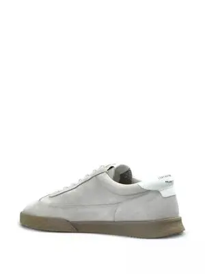 Emporio Armani Suede Leather Lace-up Sneakers