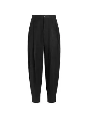 Dolce & Gabbana Linen Trousers - Black