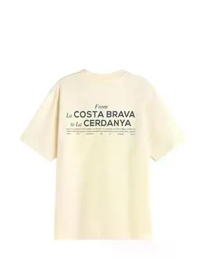 LES HÉRITIERS Short-sleeve Print Detail T-shirt