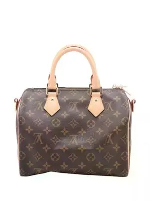 LOUIS VUITTON 2020-2026 Monogram Speedy Bandouliere 25 Satchel