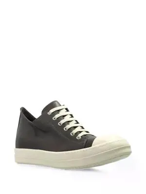 Rick Owens Low Leather Sneakers