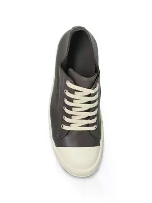 Rick Owens Low Leather Sneakers