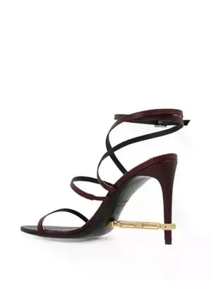 Dsquared2 Embellished Leather Sandals