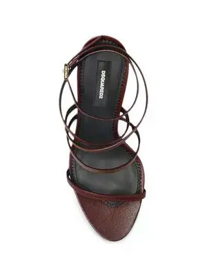 Dsquared2 Embellished Leather Sandals