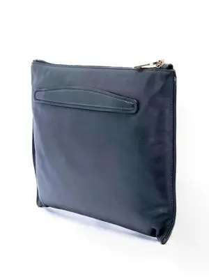 Miu Miu Studded Leather Zip Clutch Bag