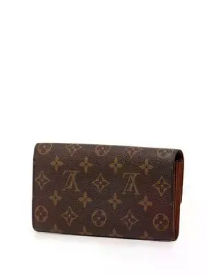 LOUIS VUITTON 2002 Monogram Sarah Wallet Long Wallets