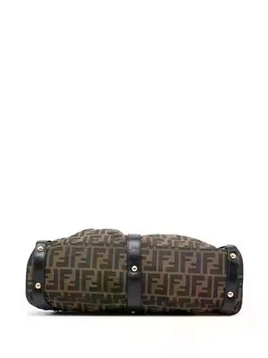 Fendi 2000-2010 Medium Zucca Canvas Magic Handbag