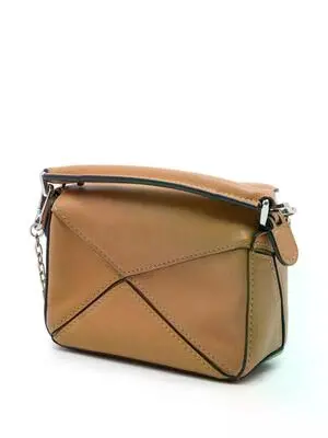 Loewe 2021 Nano Calfskin Puzzle Satchel - Brown