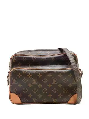 LOUIS VUITTON 2010 Monogram Nil Crossbody Bag - Brown