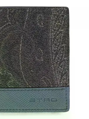 Etro Paisley-print Leather Wallet