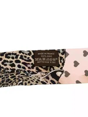 Hermès 2010-2018 Jungle Love Love Silk Twilly Scarf Scarves