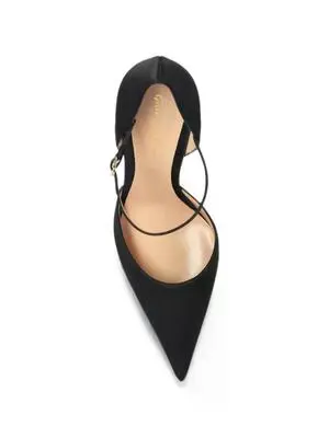 GIANVITO ROSSI Sofia Satin Pumps