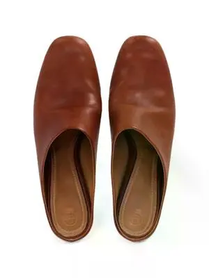 THE ROW Adela Block Heel Mules