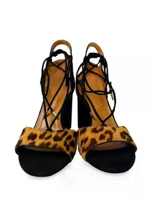 AQUAZZURA Austin Lace-up Sandals