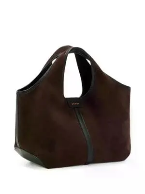 Soeur Mini Douce Suede-finish Tote Bag