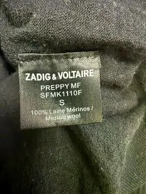 Zadig&Voltaire Preppy V-neck Sweater