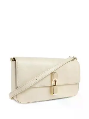 Furla Small Iride Leather Cross Body Bag - Neutrals