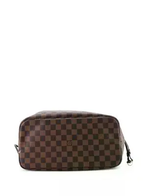 LOUIS VUITTON Neverfull Damier Mm Tote Bag - Brown
