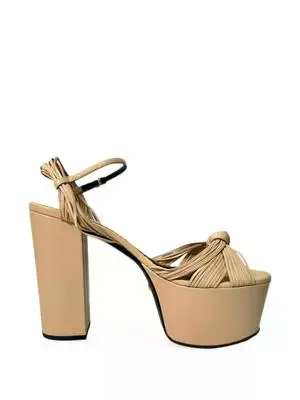 Gucci Crawford Knot Platform Sandals