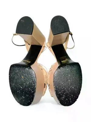 Gucci Crawford Knot Platform Sandals